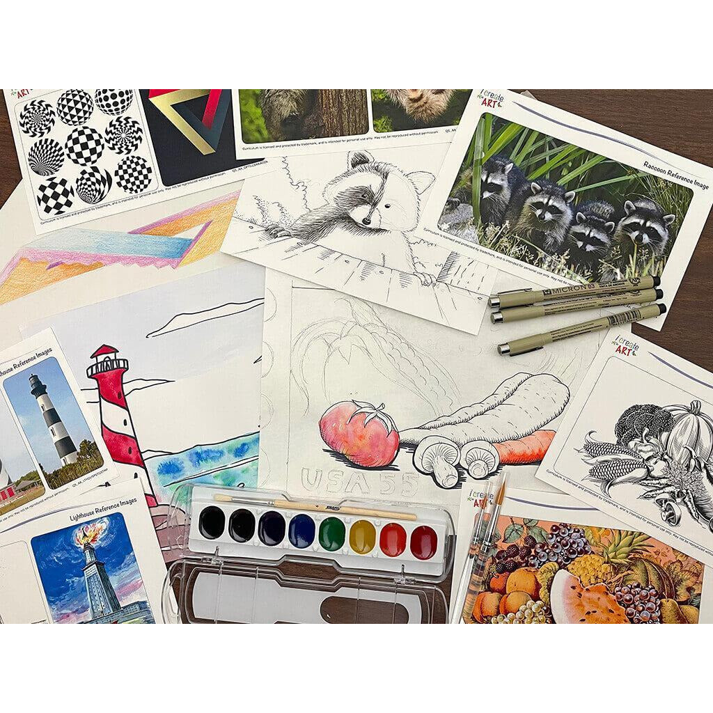 Bundle Box Series: Advanced Artist D | I Create Art Box – i Create Art Kit